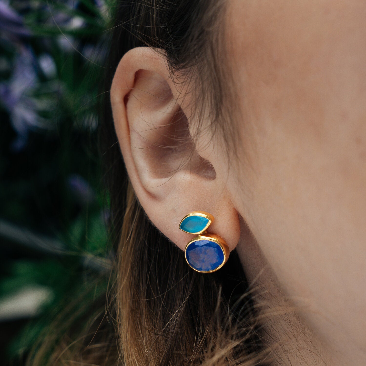 Blue Eyes Earrings – Gem Bazaar Jewellery